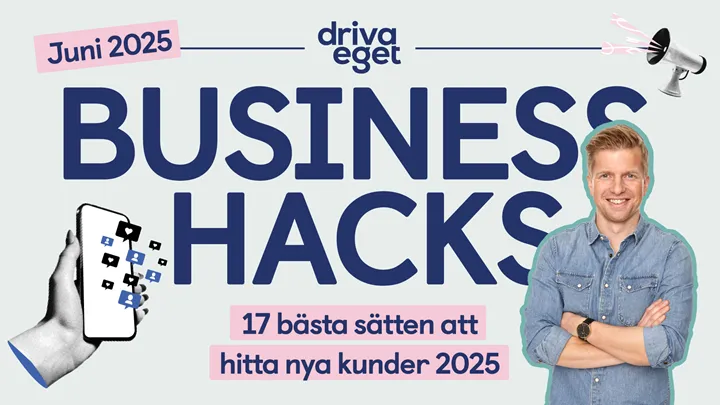 Digitalt Event: 17 sätt att hitta nya kunder 2025 (boka nu!)