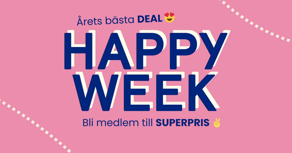 Happy Week: Driva Eget Plus